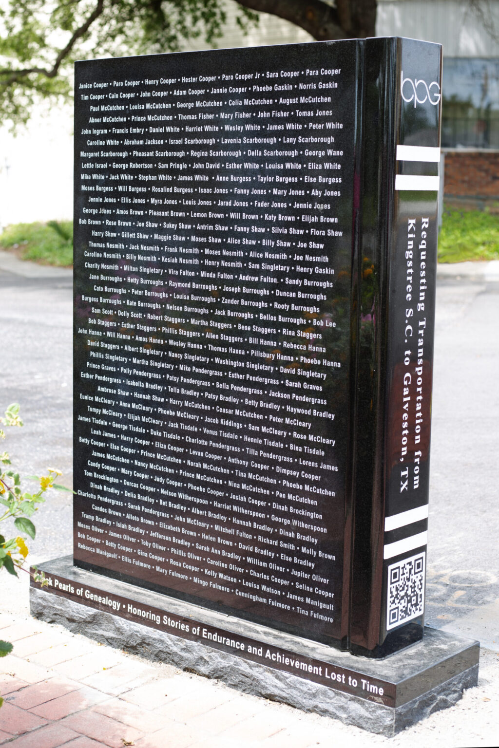 Kingstree to Galveston Memorial Project - Kingstree to Galveston ...